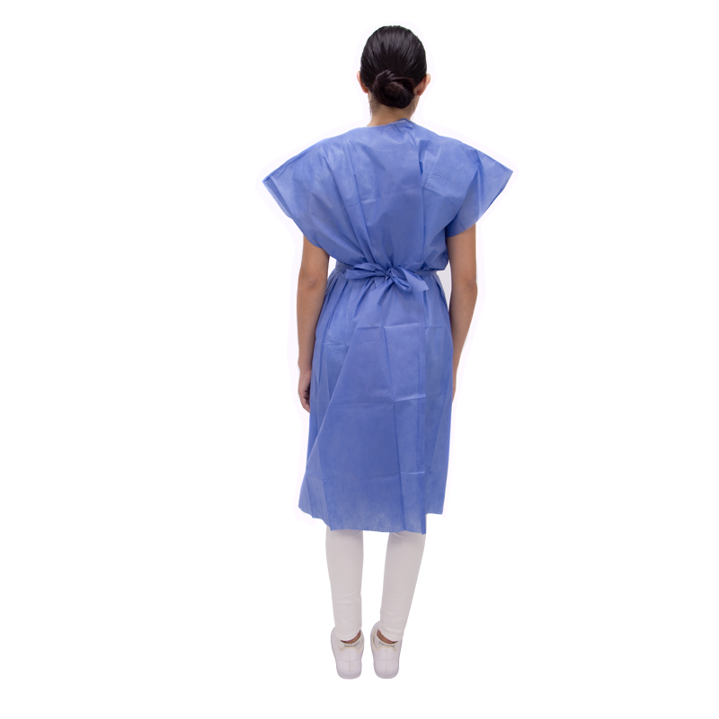 Bata Paciente Azul Desechable Paquete C/10 Piezas SMS ESTERITAM – Coinmed