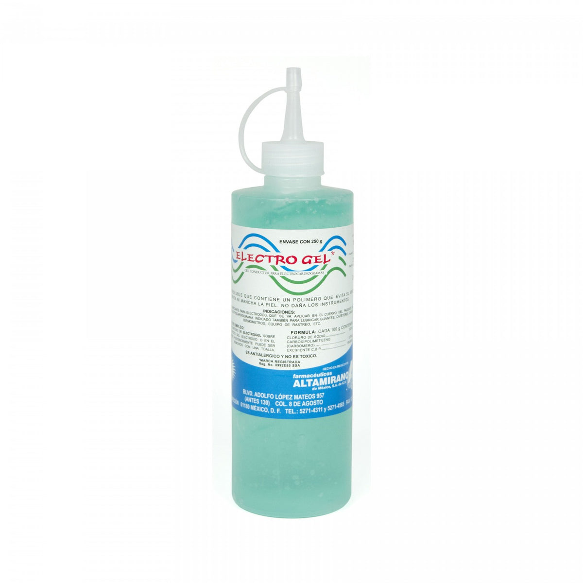 Electrogel gel conductor 250 g ALTAMIRANO – Coinmed