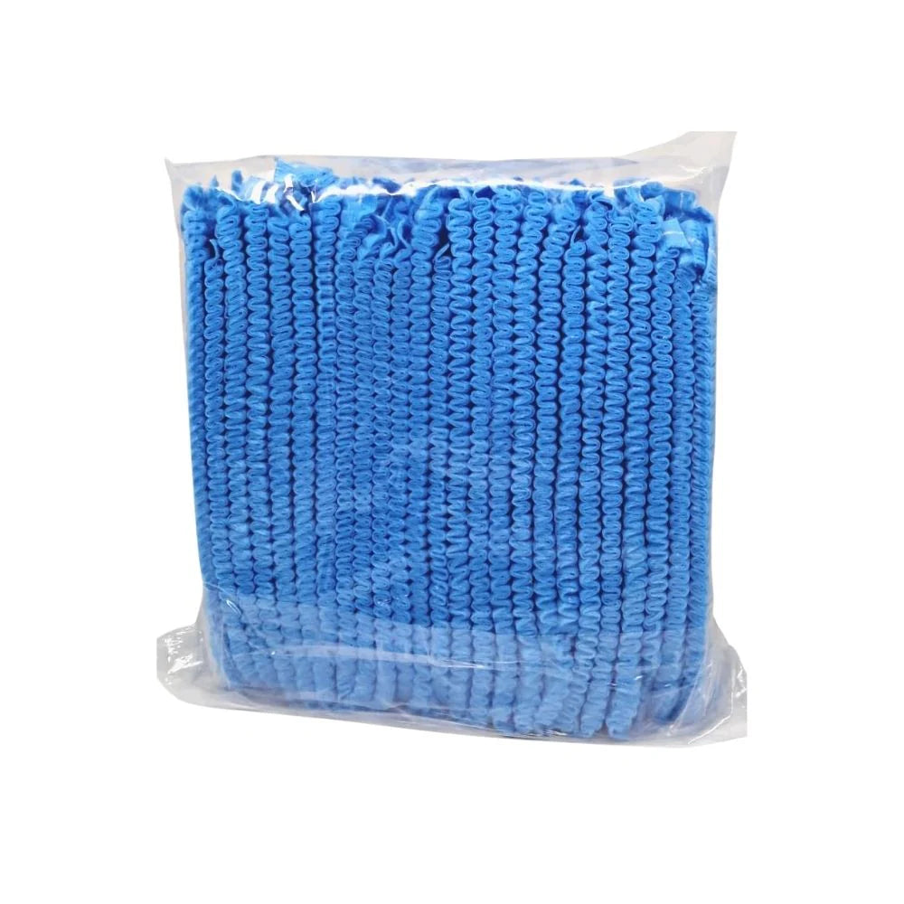 Gorro Plisado Azul Desechable Paquete C/100 Piezas AMBIDERM – Coinmed