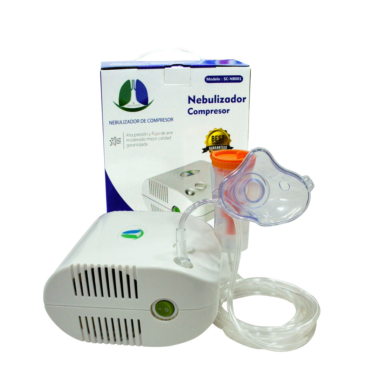 Nebulizador Compresor SC-NB001 Adulto/Infantil SUPER CONFORT – Coinmed