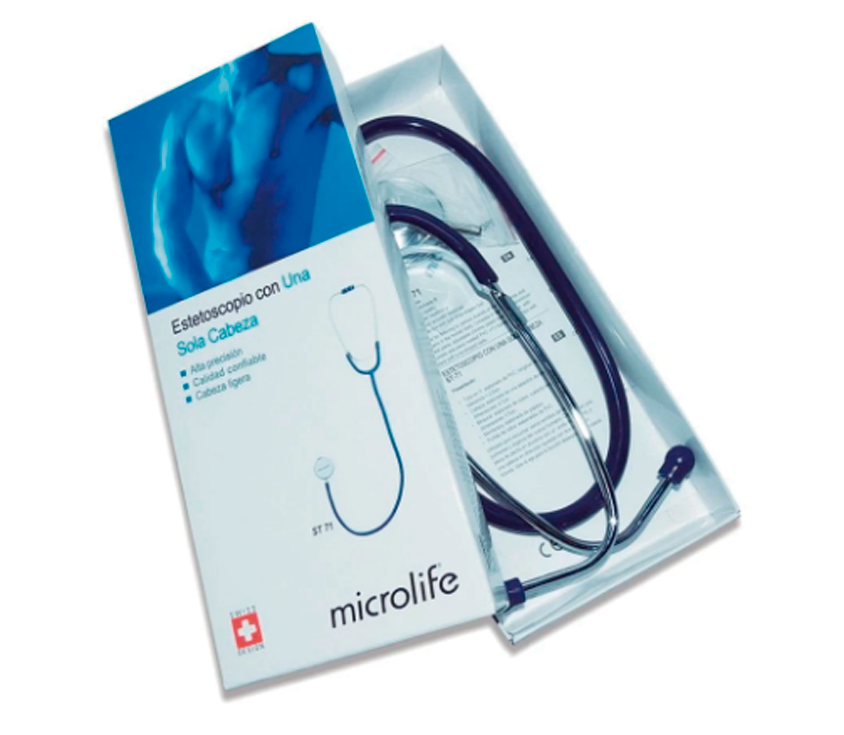 Estetocopio con una sola cabeza ST-71 Microlife – Coinmed