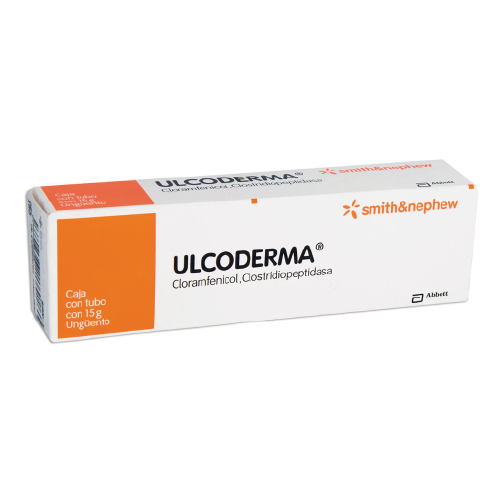 ULCODERMA Collagenase Cream, Desbriding and Healing Chlorafenicol 15gr ...